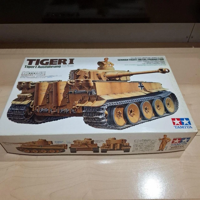 TAMIYA TIGER I Initial Production Modellbausatz im Maßstab 1/35 ...