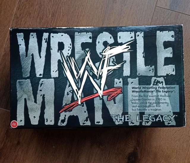 WWF WWE WRESTLEMANIA Legacy VHS Collection 1-15 £31.92 - PicClick UK