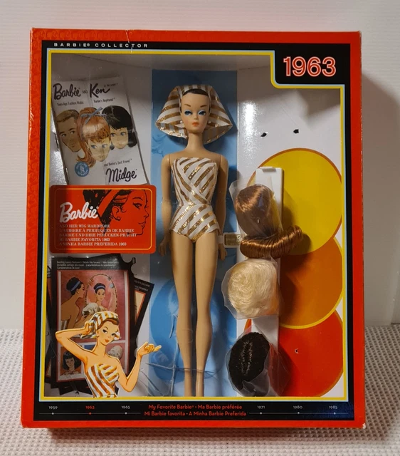 BARBIE COLLECTOR MY Favorite Barbie 1963 Mattel EUR 220,00 - PicClick IT