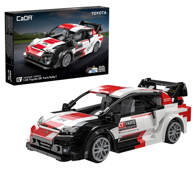 CADA C51096W TOYOTA GR Yaris Rally Car Plastic Brick Kit £25.00 ...
