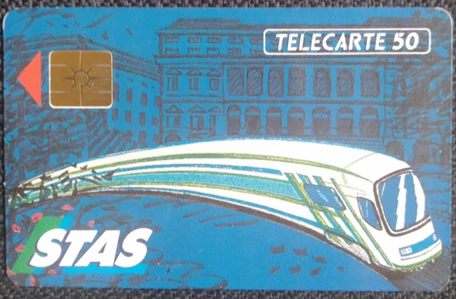 RARE TELECARTE DE 1991 - Stas - 50 U - Ultra Brillant Tirage Prive EUR ...