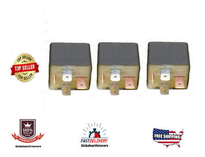 JCB REAR EXCAVATOR-ORIGINAL Relay Conversion, Set of 3 PC (Part Number ...