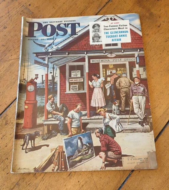 1942 NOVEMBER 7 THE SATURDAY EVENING POST MAGAZINE - ILLUSTRATED COVER ...