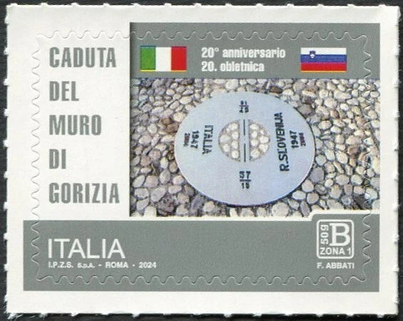 ITALIA 2024: 20° anniversario della caduta del muro di Gorizia EUR 3,75 ... ITALIA 2024: 20° anniversario della caduta del muro di Gorizia EUR 3,75 ...