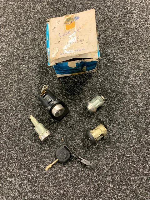 GENUINE FORD ESCORT RS Cosworth Lock Replacement Set 1661661 NOS £0.99 ...