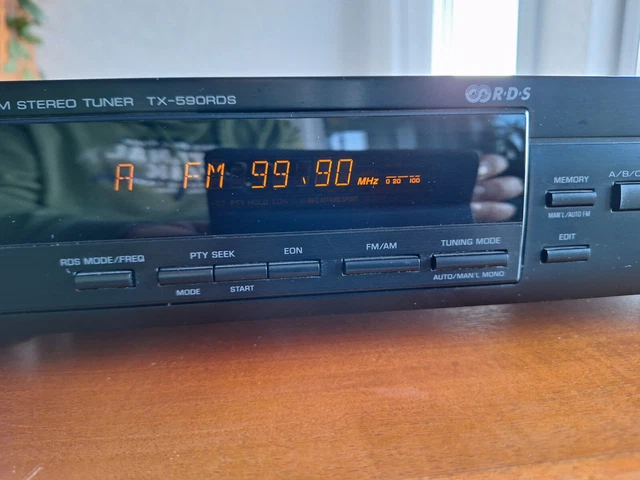 YAMAHA TX-590 RDS Natural Sound AM/FM Stereo Tuner EUR 30,00 - PicClick DE