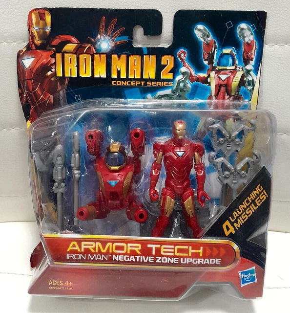 ACTION FIGURE IRON Man 2 Armor Tech Concept Series Hasbro Marvel EUR 18 ...