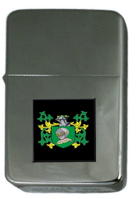 LAIRD FAMILIA CREST Apellido Escudo de Armas Cigarrillo Ligther ...