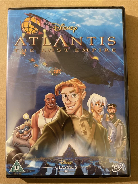 ATLANTIS - THE Lost Empire [DVD] Disney Classics No. 40 ~ NEW SEALED ...