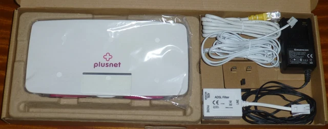 Plusnet Hub One Broadband Router Modem Sagemcom Internet Wifi Boxed