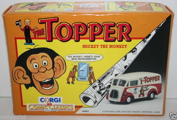 CORGI 1/43 SCALE 96887 Comic Classics - The Topper Mickey Monkey ...