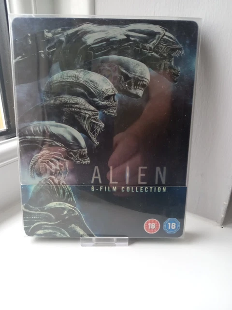 ALIEN 6-FILM COLLECTION Blu-Ray Steelbook 1080p (NOT 4k!) ULTRA RARE ...