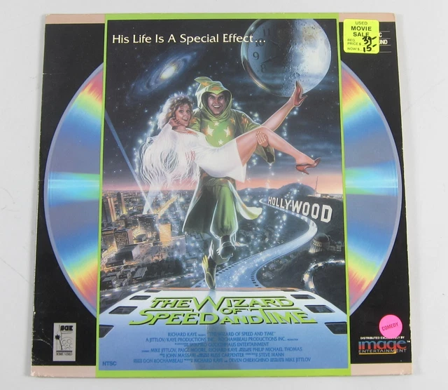 RARE THE WIZARD of Speed and Time LASERDISC 1989 Image Cult Classic £65 ...