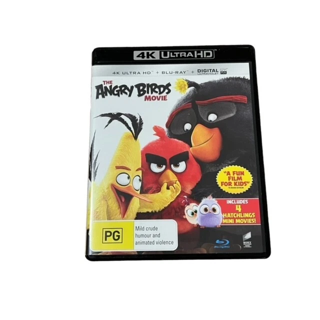 THE ANGRY BIRDS Movie 4K Ultra HD DVD Kids Animation Region ABC Blu Ray ...