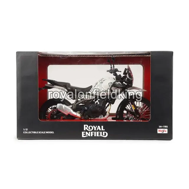 ROYAL ENFIELD NEW Himalayan 450 "1:12 Scale Model - Kamet White" £39.37 ...