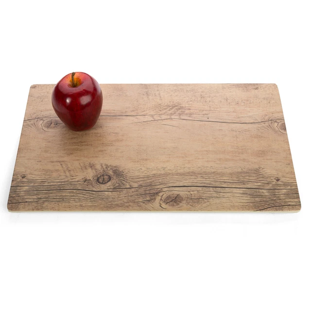 NEW CHEF INOX Melamine Oak Wood Effect Rect Platter 41x25.5cm $25.00 ...