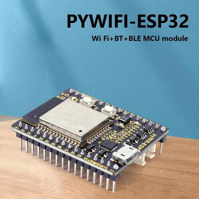 PYWIFI-ESP32 ESP32 WROON-32 Module DC3.6V-6V WiFi+BT+BLE MCU Module Miro-USB RAU EUR 18,74 ...