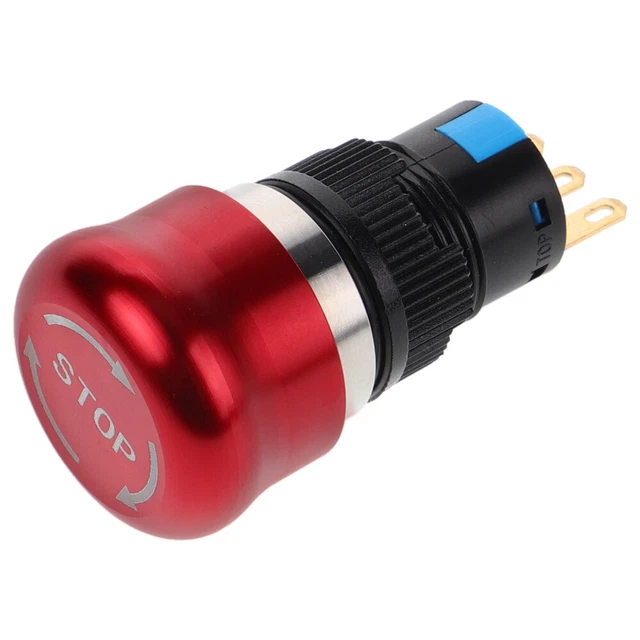 EMERGENCY STOP PUSH Button Switch Emergency Stop Switch Stop Button ...