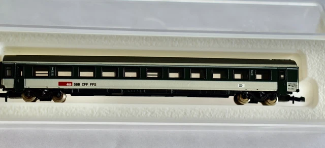 MARKLIN Z GAUGE 8746 SBB CFF FFSExpress Coach-Boxed £21.52 - PicClick UK