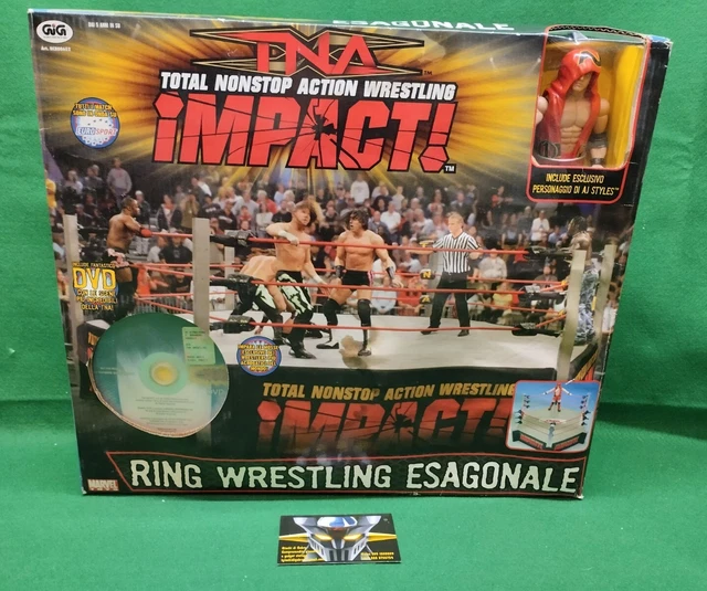 TNA TOTAL ACTION Wrestling impact RING WRESTLING ESAGONALE 2005 MARVEL ...
