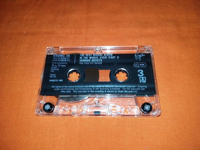 THE BEST REGGAE Album In The World Ever Part 2 Cassette (No Inlay #67 ...