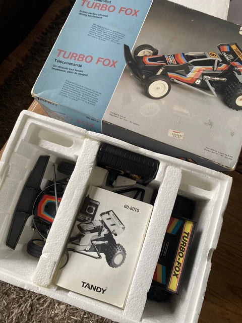 VINTAGE TANDY TURBO Fox Radio Controlled Car 1987 £24.99 - PicClick UK
