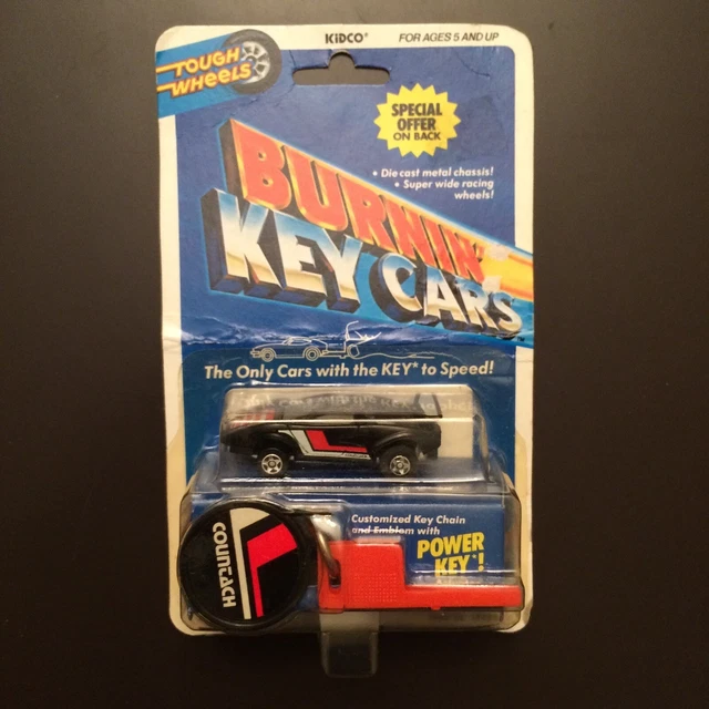 VINTAGE KIDCO BURNIN Key Cars Black Lamborghini Countach NEW $30.00 ...