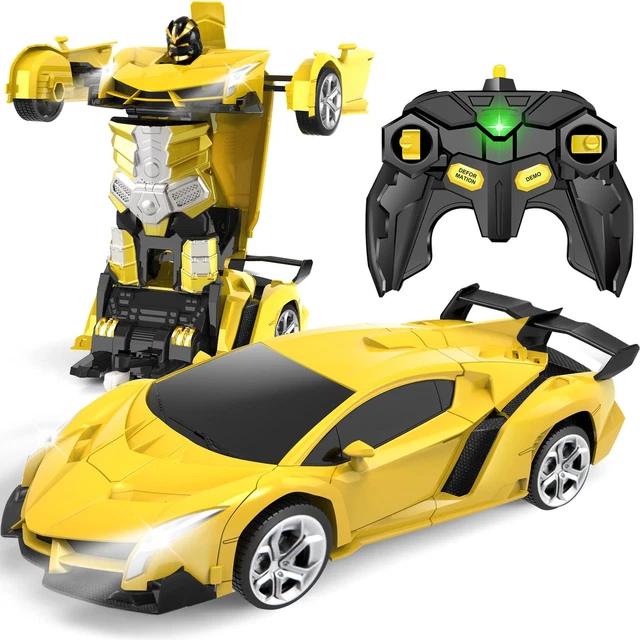 TRANSFORMING RC CAR Robot Toy for Boys Age 3–8 Remote Control £21.49 ...