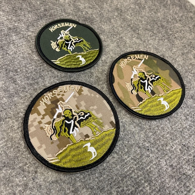US NAVY SPECIAL Forces SEAL Team 3 Horseman Embroidered Morale Patch ...