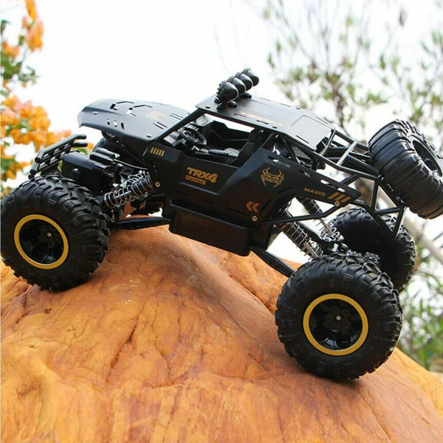 38CM 4WD RC Monster Truck Off-Road Vehicle 2.4G Remote Control Crawler ...