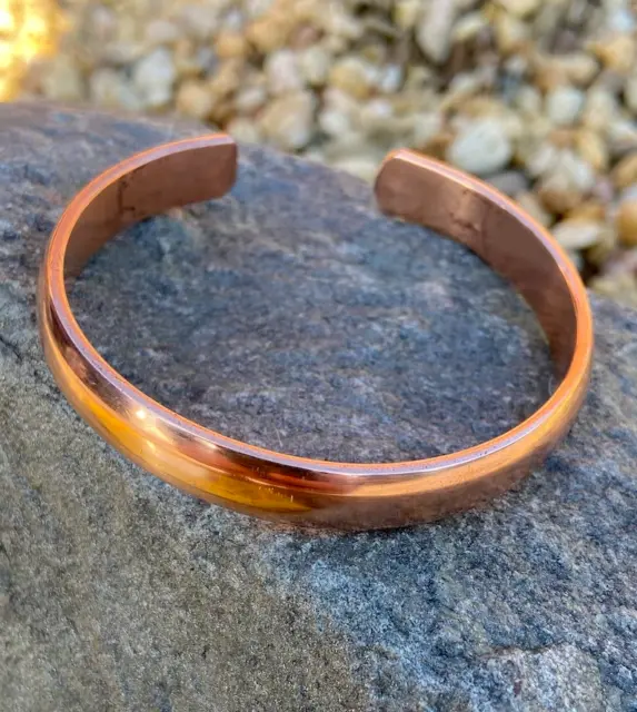 HAND FORGED 100% Pure Copper Bracelet. Solid Copper Arthritis Relief ...