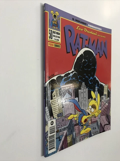 RAT MAN COLLECTION 50 ratman fumetto leo ortolani prima edizione panini ...