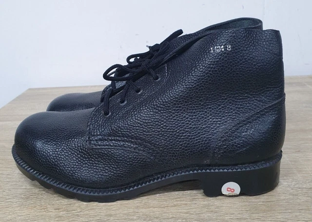 BRITISH COAL DEPUTY Vtg Men's Black Heat Oil Resistant Sole Safety ...