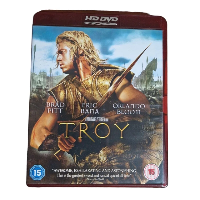 TROY HD DVD 2004 Brad Pitt Eric Bana Rose Byrne EUR 5,02 - PicClick FR