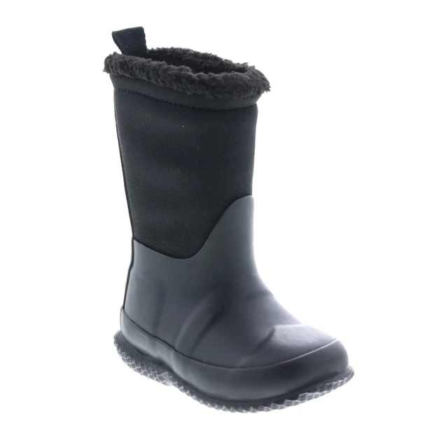 HUNTER LITTLE KIDS In Out Insulated Boys Girls Black Rain Boots 5 EUR ...