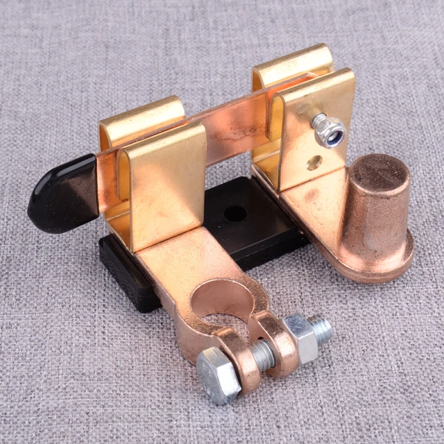 Heavy Duty Car Battery Disconnect Isolator Cut Off Switch Top Side Post