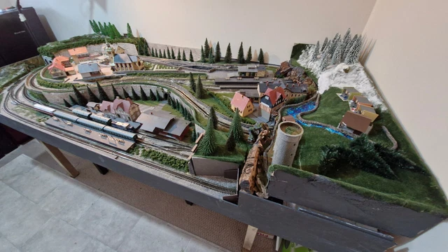 TT GAUGE COMPLETE Layout with Rolling Stock £838.02 - PicClick UK