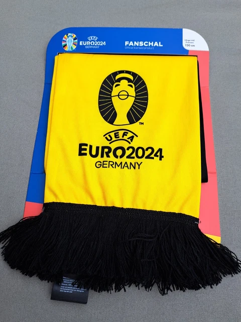 EM 2024 DEUTSCHLAND Fanschal Official UEFA EURO 24 Schal | Fußball⚽️ 🥇 ...