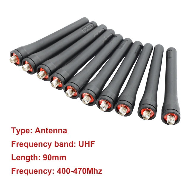 400-470MHZ PD780 ANTENNA UHF Car Radio 90mm Antenna pour Hytera PD780 ...