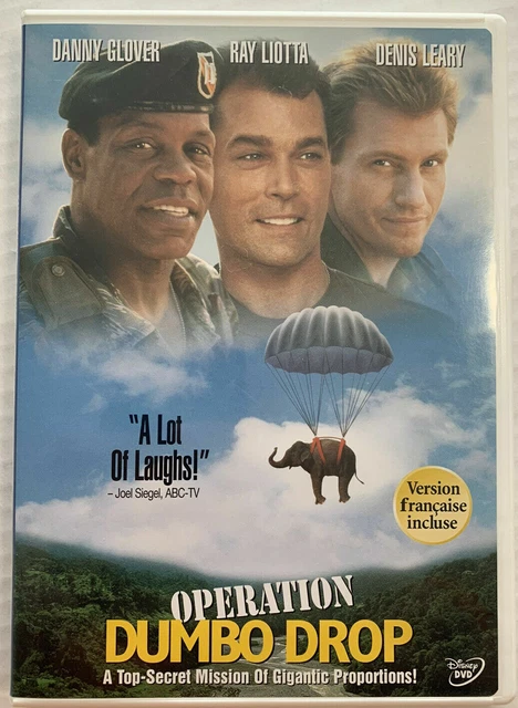 OPERATION DUMBO DROP (DVD, 1995, Dennis Leary, Ray Liotta, Disney, OOP ...