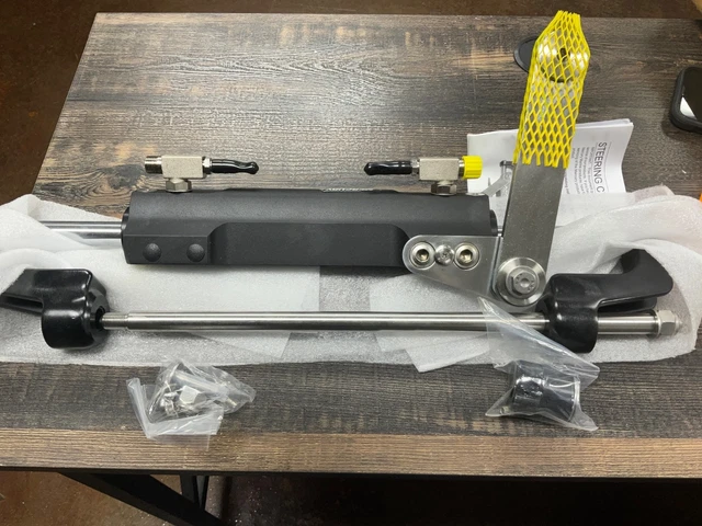 SEASTAR ,MERCURY MARINE outboard hydraulic steering cylinder actuator ...