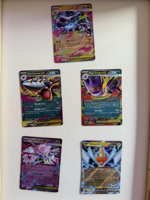 POKEMON PHANTASMAL FLAMES Mega Ex Bundle, Gengar Charizard And More £16 ...