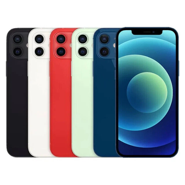NEW APPLE IPHONE 12 64GB 128GB 256GB ALL COLOURS Unlocked IN RE-SEALED ...