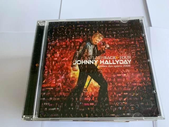 JOHNNY HALLYDAY : Flashback Tour - Palais des Sports 2006 (CD) EUR 8,12 ...
