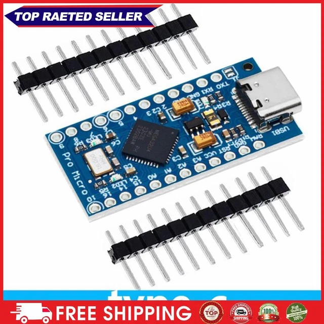 SCHEDA MICROMODULO PRO ATmega32U4 5V/16MHz per Arduino IDE V1.0.1 (Tipo ...