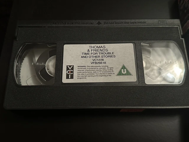 TIME FOR TROUBLE Christmas Edition VHS Thomas The Tank Engine And ...