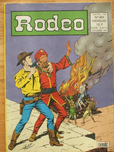 013030 - RODÉO numéro 484 [bd,western,comic] EUR 3,00 - PicClick FR