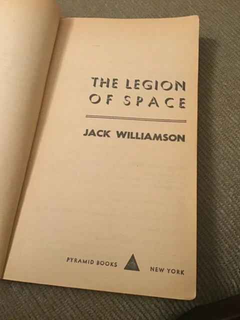 THE LEGION OF SPACE par Jack Williamson 1967 livre de poche de la ...