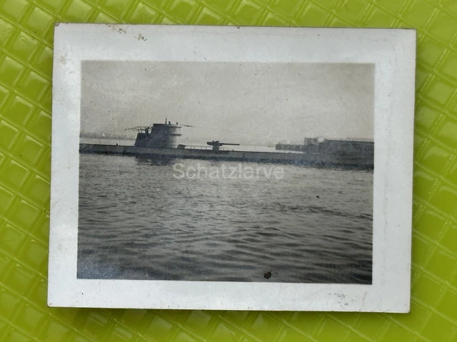 FOTO, KRIEGSMARINE, U-BOOT in Lorient Frankreich, 02 (MJ-191-10) EUR 4 ...