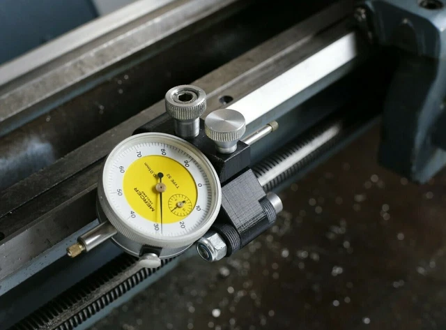 HARRISON M300 STUDENT 2500 Lathe Dial Indicator Gauge DTI Holder Clamp ...